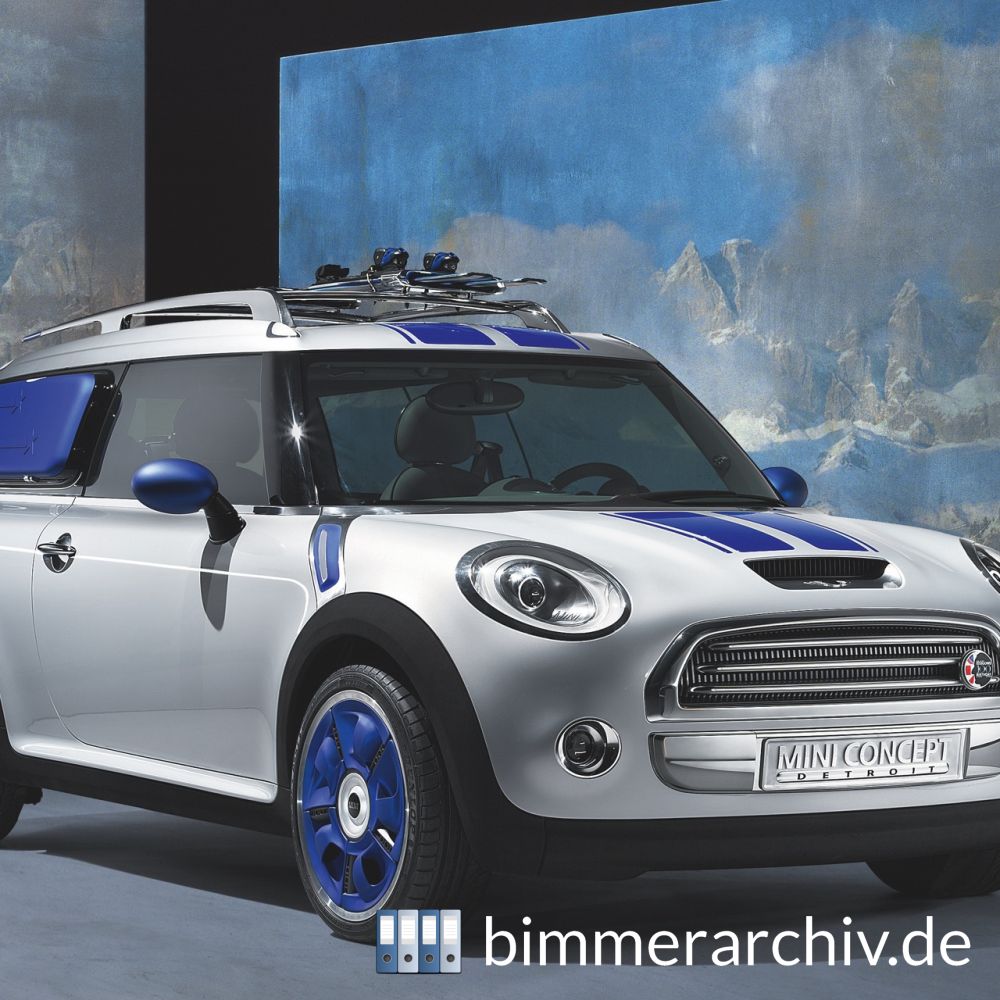 Baureihenarchiv für BMW Fahrzeuge · MINI Concept Detroit · bimmerarchiv.de